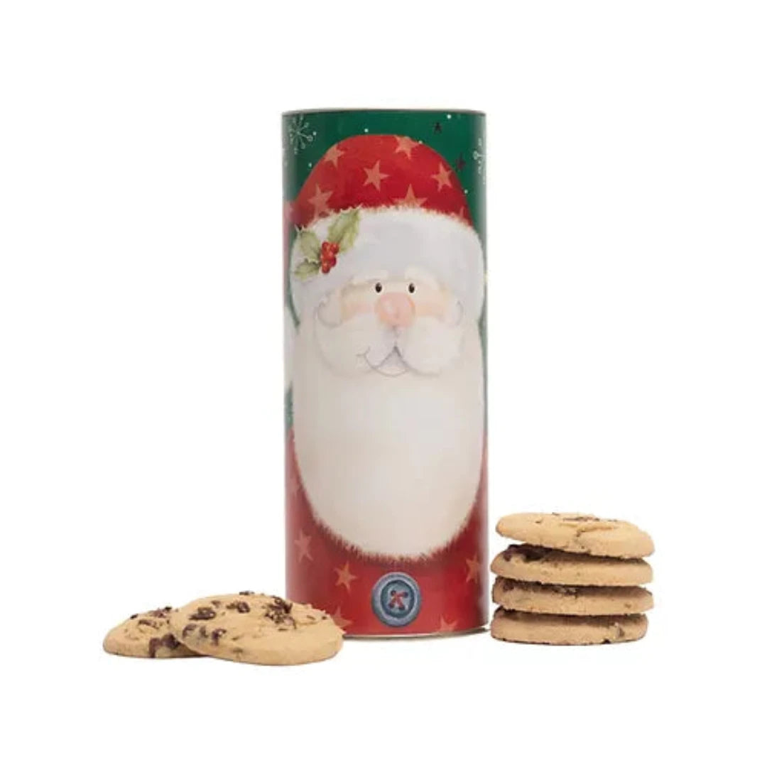 Farmhouse | Dark Chocolate Chip Biscuits in Santa Tube 240g – The ...